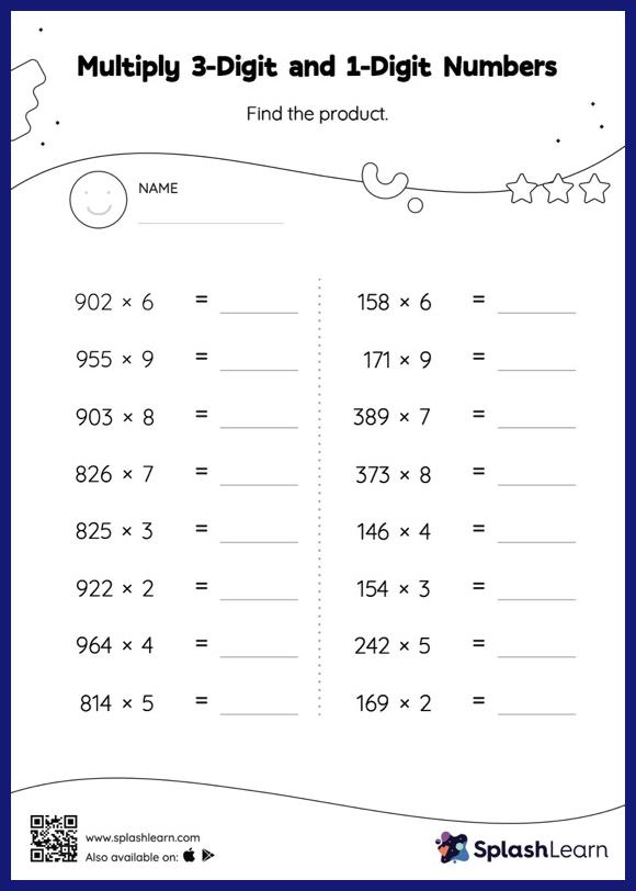 Multiplying Digit By Digit Numbers With Various Decimal Places A 39936