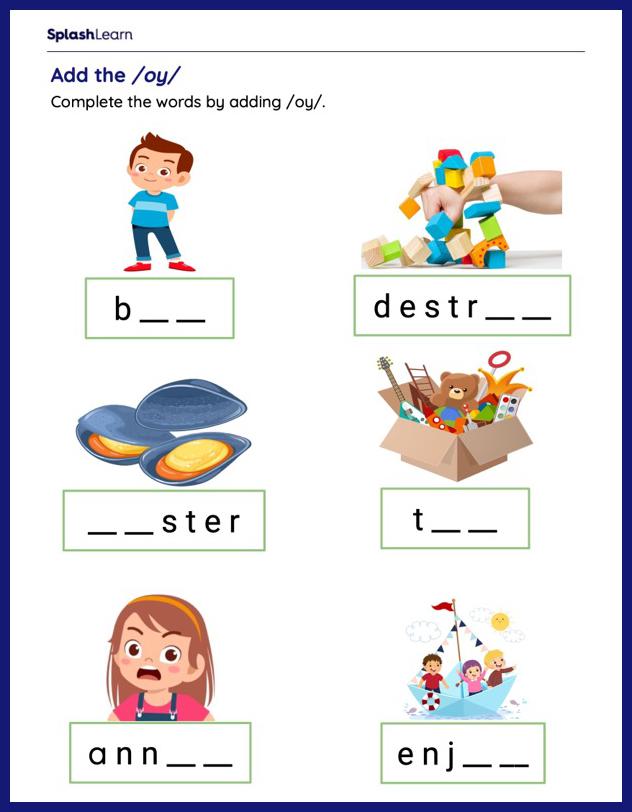 2nd Grade ELA Worksheets Online SplashLearn
