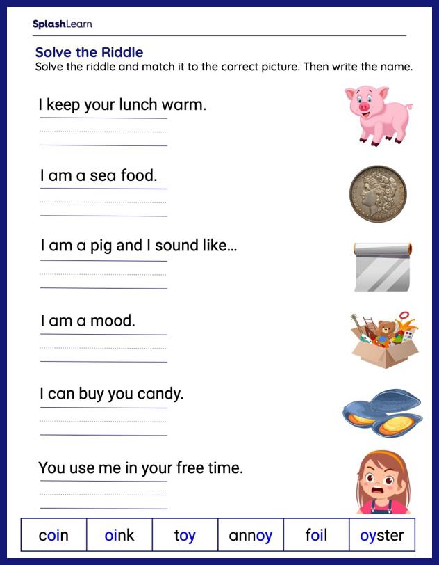 Printable 2nd Grade ELA Worksheets For Kids Online