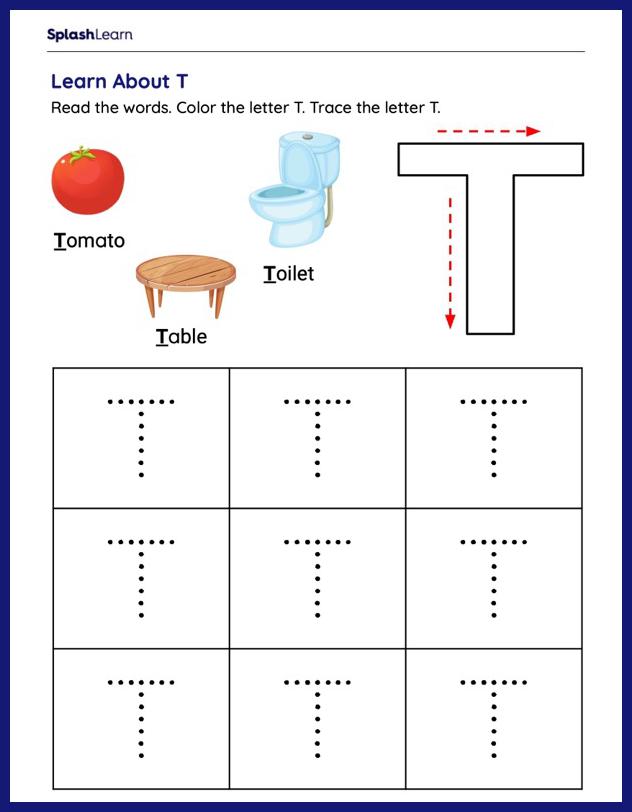 Free Letter T Tracing Worksheets Capital Letter T Tracing Worksheet Free Letter T Tracing Worksheets Capital Letter T Tracing Worksheet