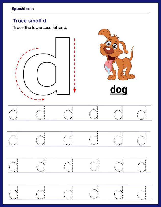 Letter D Worksheets By Kindergarten Swag Teachers Pay Teachers Free 