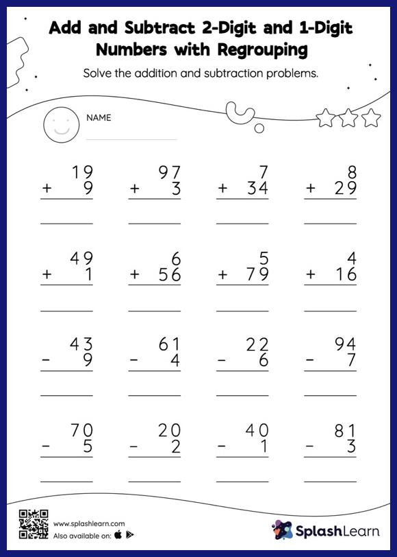 Subtraction Worksheets Free Printable SplashLearn