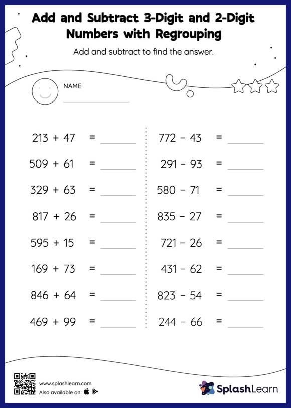 3rd Grade Addition And Subtraction Word Problems 3rd Grade Addition 
