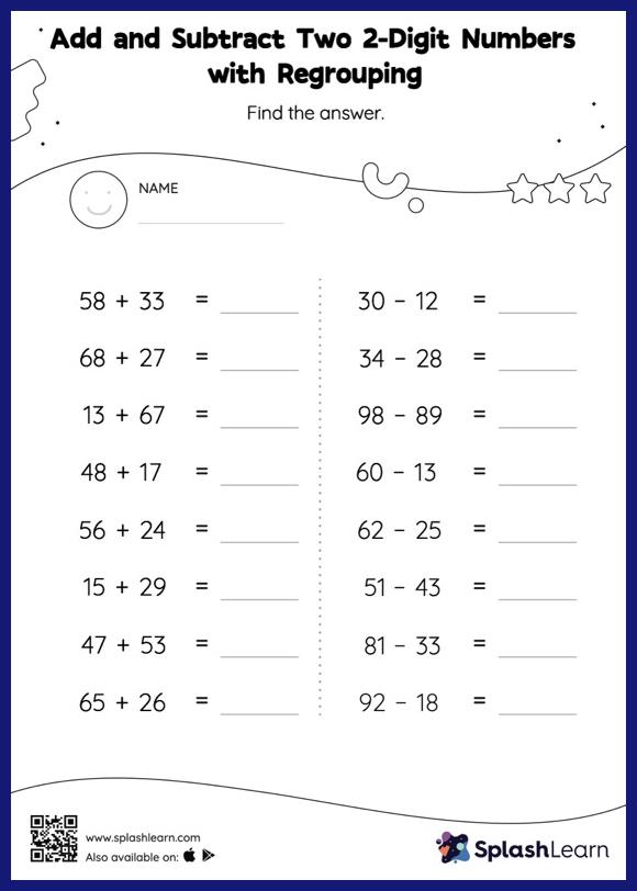 Adding 2 Digit Numbers With Regrouping Activities Resources For 2nd