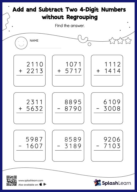 4th Grade Long Division Worksheets Grade 4 Division Facts Worksheets 