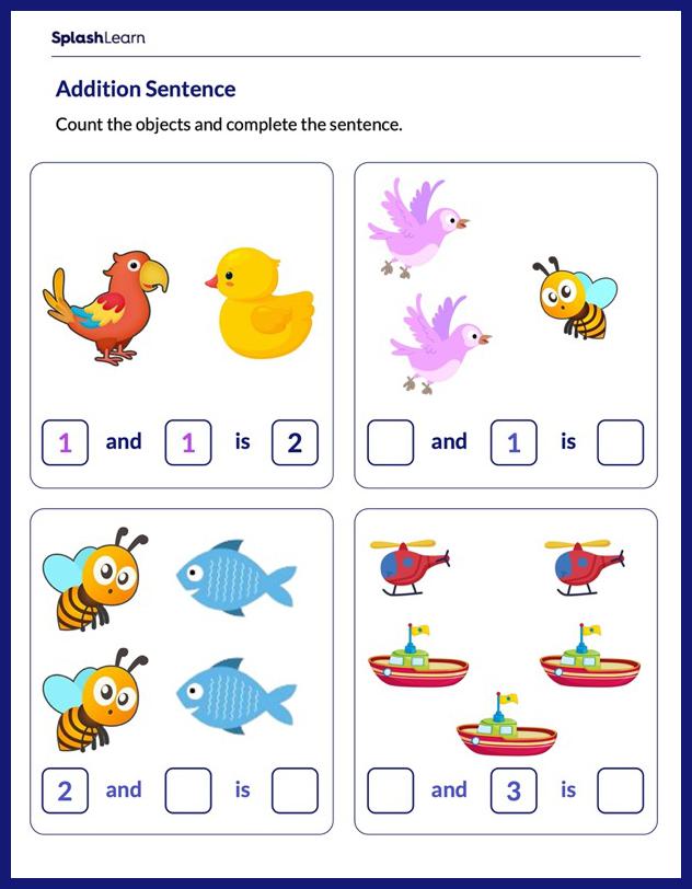Complete Repeated Addition Sentence Math Worksheets SplashLearn Complete Repeated Addition Sentence Math Worksheets SplashLearn