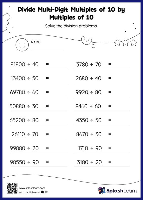 Division By Multiples Of 10