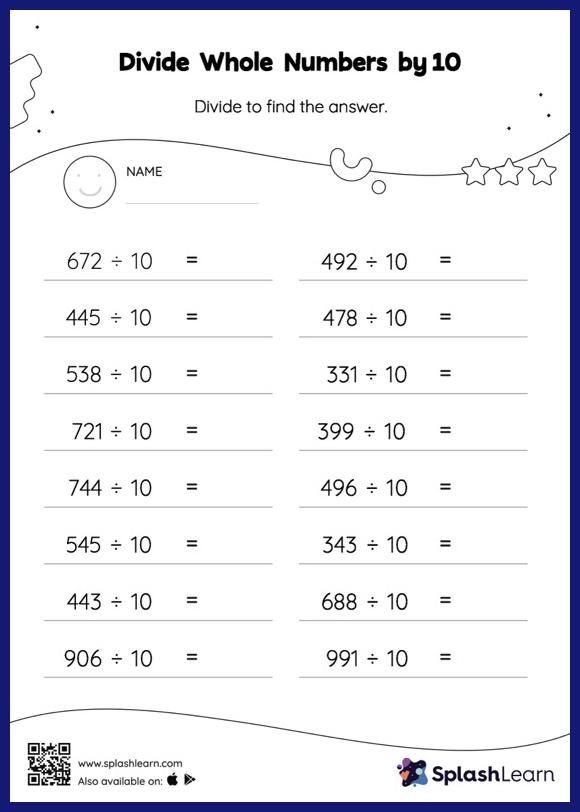 Decimals Worksheets For 5th Graders Online SplashLearn