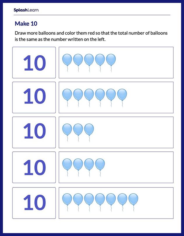 How Many More To Make 10 Math Worksheets SplashLearn How Many More To Make 10 Math Worksheets SplashLearn