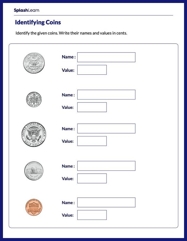 Money Worksheets For Kids Money Worksheets Counting Money Worksheets 