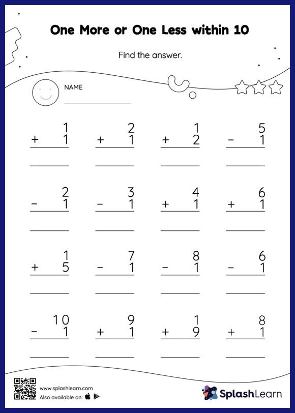 Subtraction Worksheets For 1st Graders Online SplashLearn Subtraction Worksheets For 1st Graders Online SplashLearn