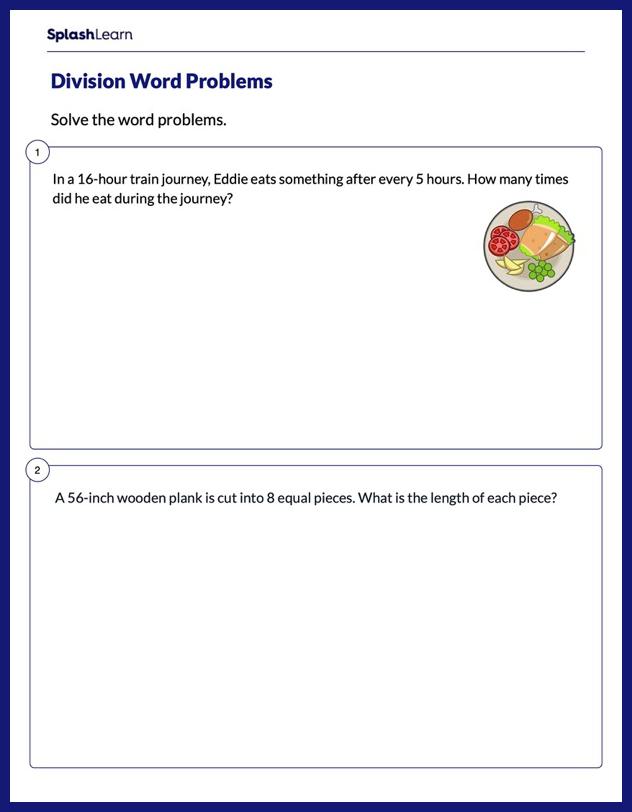 Games For Kids On Division Word Problems Online SplashLearn