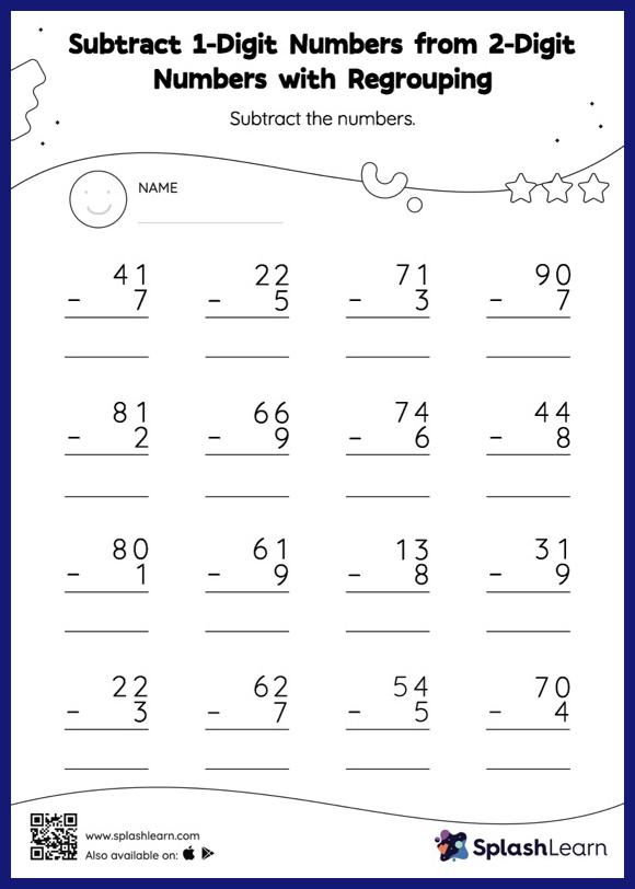 3 Digit Subtraction Without Regrouping Worksheets Google Slides 674