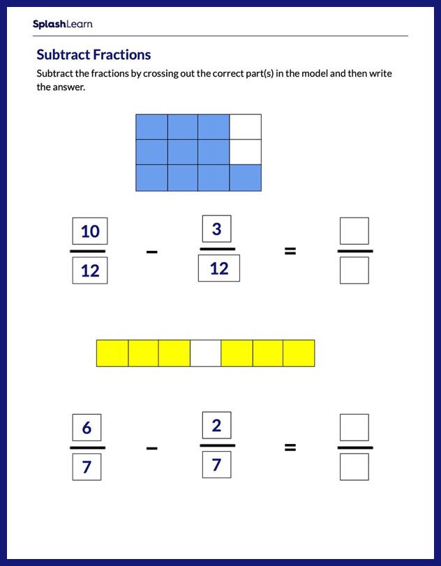 Grade 3 Fractions Worksheet Add Mixed Numbers With Like Denominators K5 