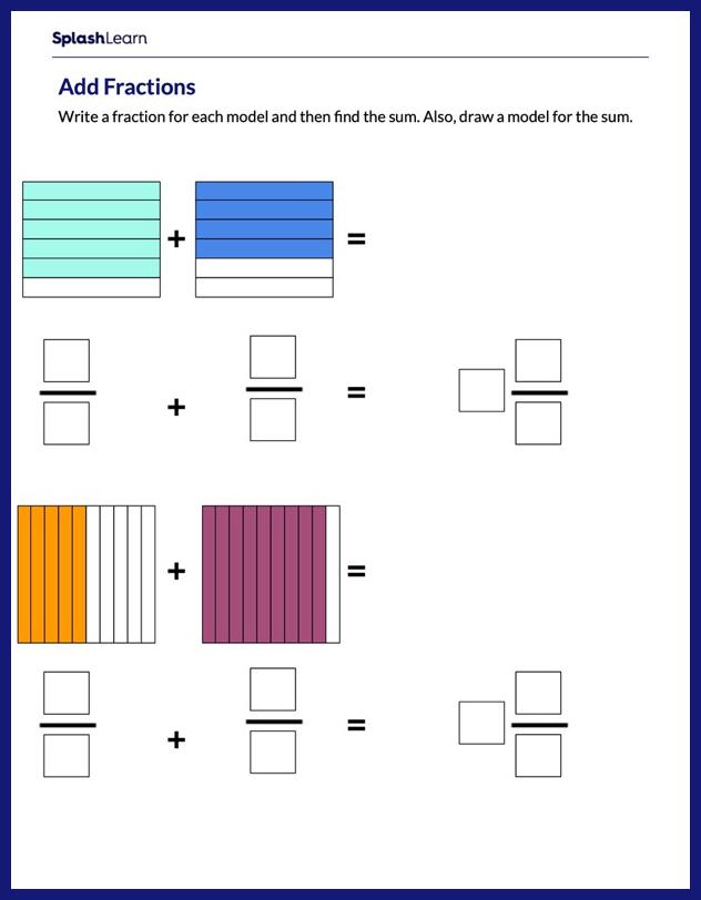 Back To School Visual Addition Math Worksheet Set By Sassy Crafty Sped 