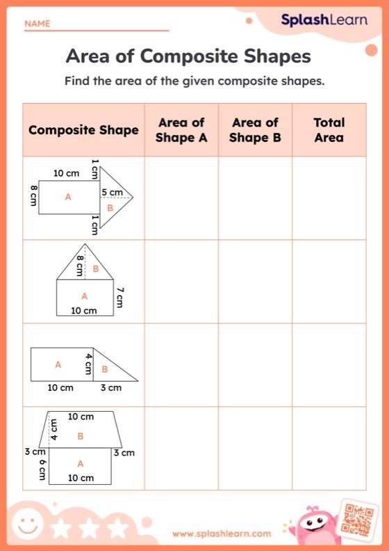 Area Worksheets Free Printable SplashLearn
