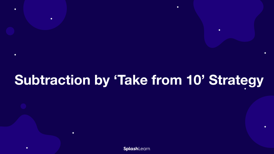 Subtraction Take From 10 Adventure Math Lesson Plan