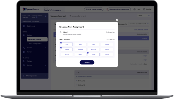 SplashLearn: Fun Math & ELA Program for PreK-Grade 5