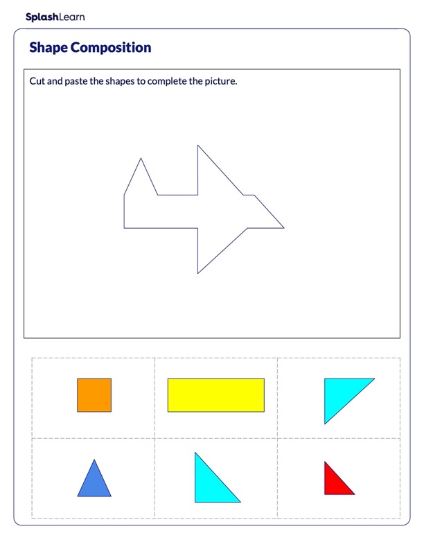Geometry Worksheets for 1st Graders Online - SplashLearn