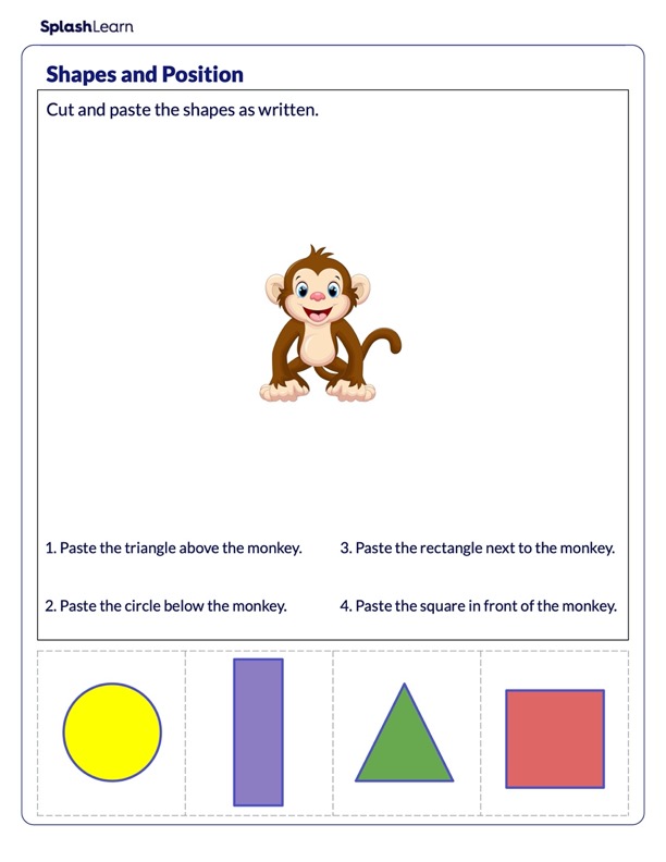 Geometry Worksheets for 1st Graders Online - SplashLearn